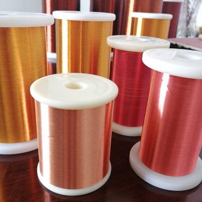 China CCA Self Bonding Wires With Polyester Insulation For Magnetic Induction Coils for sale