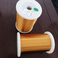 China Self Bonding Modified Polyester Enameled Copper Clad Aluminum Wire 0.11mm Class155 for sale