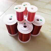 China QY F-1/240 Aromatic Polyimide Copper Enameled Wire 0.034mm High Temperature Resistant for sale