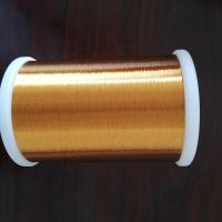 China Class 200 PE/AIW Enameled Magnet Wire Hot Wind Self Adhesive Enamelled Wire for sale
