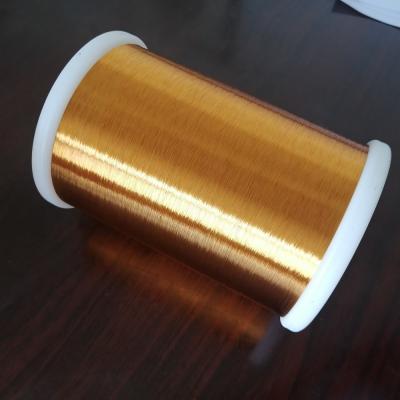 China QY F-1/240 Aromatic Polyimide Copper Enameled Wire 0.034mm High Temperature Resistant for sale