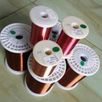 China EIW Class 180 Soldering Enameled Wire Copper Wire 0.08mm For Magnetic Induction Coils for sale