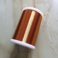 China 0.1mm Soldering Enameled Wire Self Adhesive With Polyesterimide Coating for sale