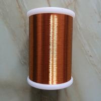 China Self Adhesive 0.08mm Polyurethane Enameled Copper Wire Copper Winding Wire Class 180 for sale