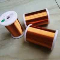 China Polyester Enameled Copper Clad Aluminum Wire Grade 155 Hot Air Or Alcohol Soluble for sale