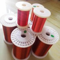 China Polyesterimide Coating Self Bonding Solderable Enameled Copper Wire 180C 19-46 AWG for sale