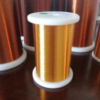 China 0.03mm Copper Enameled Wire Aromatic Polyimide High Temperature Resistant for Micro Motors for sale
