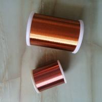 China 0.11mm Polyurethane Self Bonding Enameled Copper Round Wire Class 180 for sale