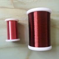 China 0.1mm Enameled Copper Clad Aluminum Wire Self Bonding Layer Chemical Resistance 130-240C for sale