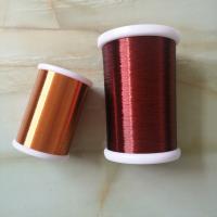 China Self Bonding 0.09mm Enameled Copper Clad Aluminum Wire for Lighting Fixtures for sale
