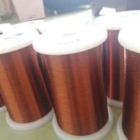 China 0.11mm Polyurethane Self Bonding Enameled Copper Round Wire Class 180 for sale