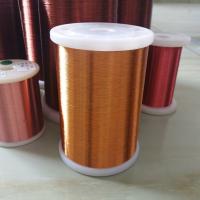 China Class 200/220 Enamelled Round Copper Wire Solvent Self Bonding Wire For Ignition Coils for sale