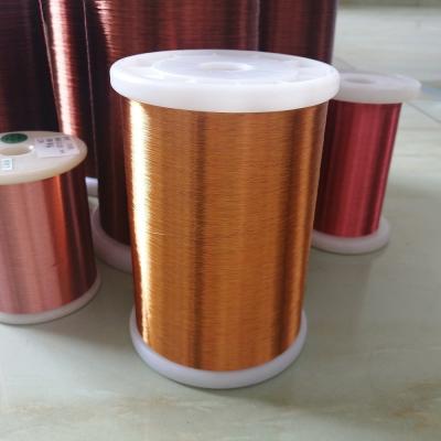 China Class 200/220 Enamelled Round Copper Wire Solvent Self Bonding Wire For Ignition Coils for sale