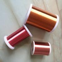 China 0.06mm UL Polyurethane Enameled Copper Wire Solderable Copper Magnet Wire for sale
