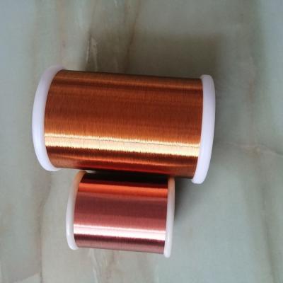 China QY F-1/240 0.021mm Enamelled Copper Wire Class 240 Transformer Winding for sale