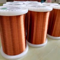 China 0.12mm Polyester Self Bonding Copper Wire High Tension Strength For Motor for sale