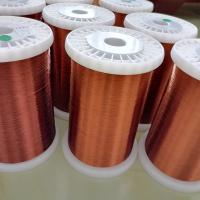 China Self Adhesive 0.08mm Polyurethane Enameled Copper Wire Copper Winding Wire Class 180 for sale