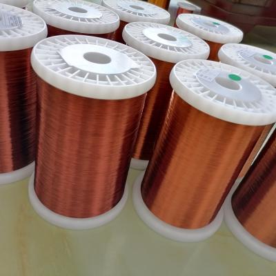 China 0.11mm Polyurethane Self Bonding Enameled Copper Round Wire Class 180 for sale