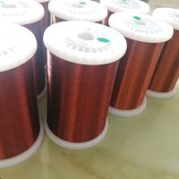 China Class 130 Polyester Enameled Copper Wire 0.075mm Self Bonding Enameled Wire for sale