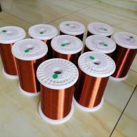China QY F-1/240 0.021mm Enamelled Copper Wire Class 240 Transformer Winding for sale