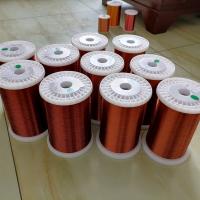 China Class 180 / 200 CCA Self Adhesive Voice Coil Wire For Magnetic Induction Coils for sale