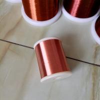 China UL UEW 0.18mm Enameled Self Bonding Copper Wire For Magnetic Induction Coils for sale