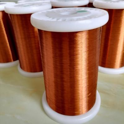 China 0.085mm Enamel Insulated Copper Wire With Polyester Coating Insulation Class 130/155/180 for sale