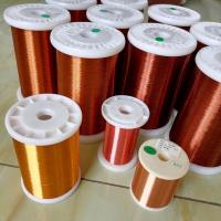 China 0.085mm Enamel Insulated Copper Wire With Polyester Coating Insulation Class 130/155/180 for sale