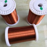 China Class 200/220 Enamelled Round Copper Wire Solvent Self Bonding Wire For Ignition Coils for sale