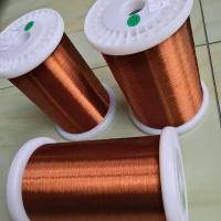 China AWE 35 EIW Self Bonding Wire Enamelled Round Copper Wire For Small Motor for sale