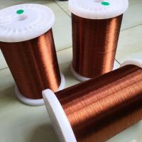 China 0.085mm Polyesterimide Motor Winding Copper Wire With Different Color for sale
