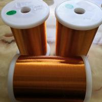 China Class 200 0.1mm Enameled Magnet Wire Self Bonding For Stator Windings for sale