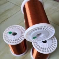 China 0.03mm Copper Enameled Wire Aromatic Polyimide High Temperature Resistant for Micro Motors for sale
