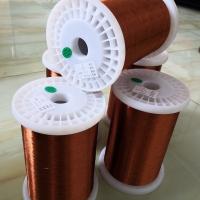 China Self Bonding Enamelled Round Copper Wire For Speaker Voice Coil 0.13mm for sale