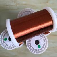 China Self Bonding Enameled Copper Wire Grade 2B 0.05mm 130/155C Hot Air for Voice Coils for sale