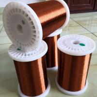 China 0.12mm Polyesterimide Enameled Copper Wire Class 200 Self Bonding Enameled Wires for sale