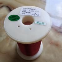 China Solvent EIW Self Bonding Enameled Copper Wire 0.045mm for Magnetic Induction Coils for sale