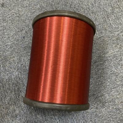China Self Bonding Enameled Copper Wire Grade 2B 0.05mm 130/155C Hot Air for Voice Coils for sale