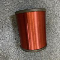 China AWG 34 Motor Enameled Winding Wire Heat Resistant Composite Coating Self Adhesive for sale