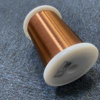 China 0.04mm Class 155 Self Bonding Enamelled Copper Wire Alcohol Soluble Type for sale