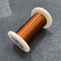 China 0.2mm Class 155/180 Self Adhesive Enamelled Round Copper Wires Small Motor Use for sale