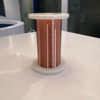 China PE/AIW Insulation Self Bonding Enameled Copper Wire UL 0.085mm Grade 2B 200 Thermal Class for sale