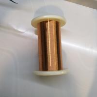 China 0.1mm Self Bonding Enameled Copper Wire 200°C for Speaker Voice Coil Magnet Wire for sale