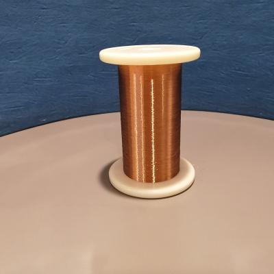 China AWG 37 Self Bonding Enameled Copper Wire 0.11mm PE/AIW Insulation 200 Class Motor Winding for sale