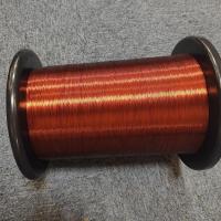 China Class 200 Coated Magnet Wire 0.04mm Self Adhesive Enamelled Copper Wires for sale