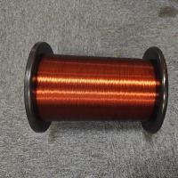China 0.07mm PE/AIW Self Bonding Enameled Copper Magnet Wire 200 Class for Induction Coils for sale