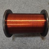 China 0.08mm Polyamideimide Coated Magnet Wire Enameled Round Copper Wires for sale