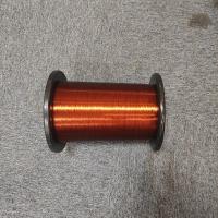 China 0.07mm PE/AIW Self Bonding Enameled Copper Magnet Wire 200 Class for Induction Coils for sale