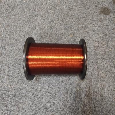 China 0.07mm PE/AIW Self Bonding Enameled Copper Magnet Wire 200 Class for Induction Coils for sale