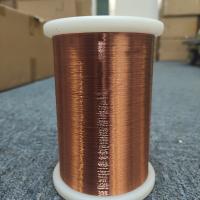 China Polyamideimide Composite Coated Magnet Wire AIW 0.07mm 220 Class Self Bonding Enameled Copper Wire for sale